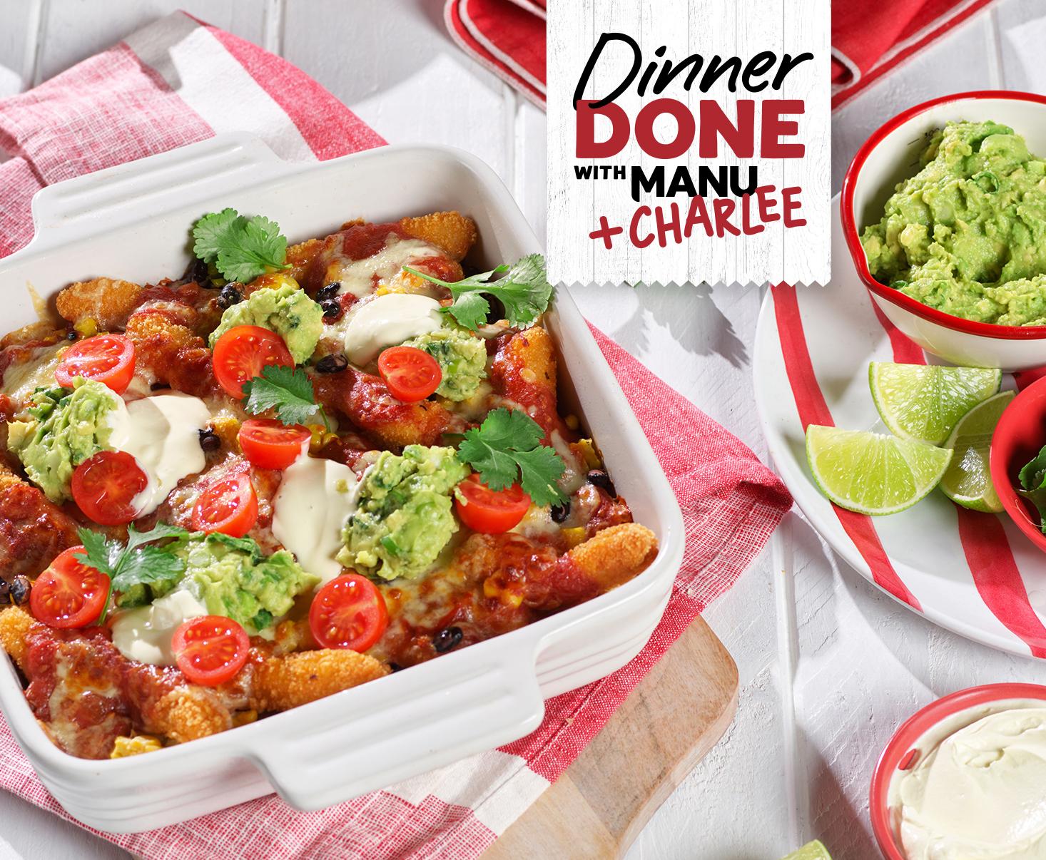 Mexi-Bean Loaded Chicken Chipees | Spicy and Satisfying Meal